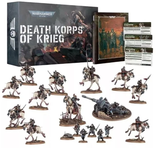 WARHAMMER 40K DEATH Korps of Krieg Army Box Set Astra Militarum PRESALE ...