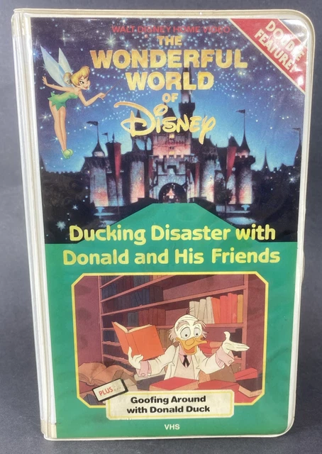 THE WONDERFUL WORLD OF DISNEY Double Feature VHS #381V DONALD DUCK £47. ...