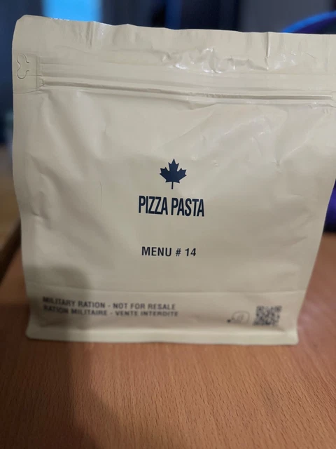 CANADIAN ARMY ARMED forces MRE IMP military combat dry ration meal ...