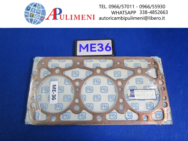 10.110.36.16 AL640 GUARNIZIONE Testa Cilindri Rame Fiat Om Iveco 643 N1 ...
