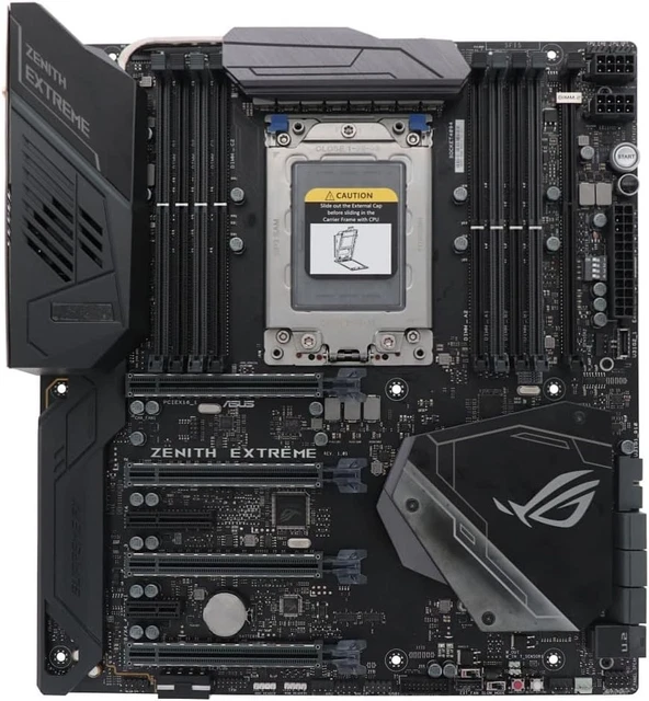 ASUS ROG ZENITH EXTREME Motherboard AMD X399 Socket DDR4 E-ATX 2xM.2 ...
