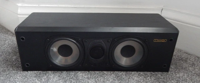 VINTAGE MISSION 75C All Black Centre Speaker - 2 Way Reflex - Working £ ...