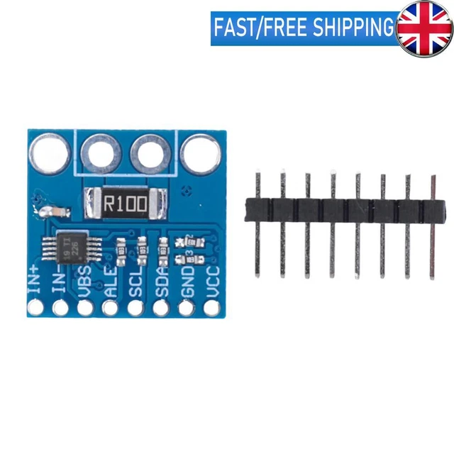 INA226 CURRENT SENSOR Power Supply Meter Module Bi-Directional Fit for ...