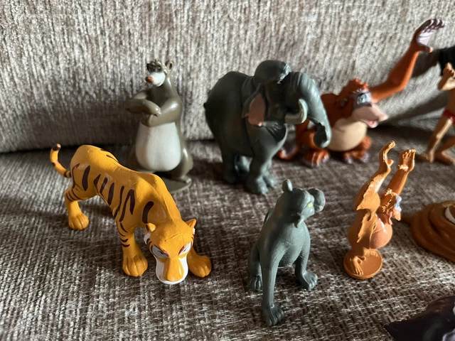 DISNEY JUNGLE BOOK Figures x 16 - Beatles Vultures Ziggy Flaps Mowgli ...