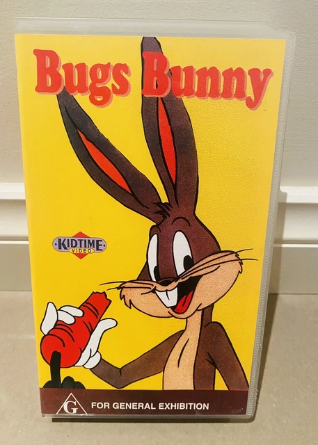 BUGS BUNNY VHS VIDEO TAPE (Looney Tunes kids cartoons) 90s $9.00 ...