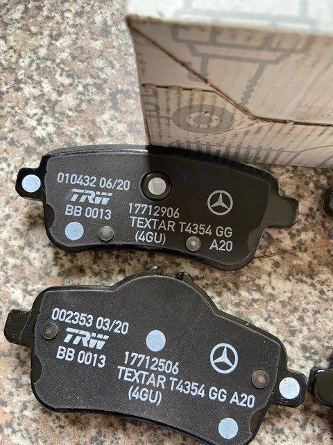 MERCEDES-BENZ ML W166 AMG Hinterrad Bremsbelagsatz A0074208620 Neu ...