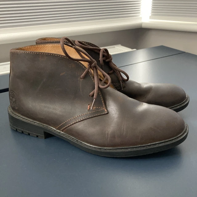 TIMBERLAND MENS CHUKKA Boots Desert Brown Leather UK 7 Shoes £54.89 ...