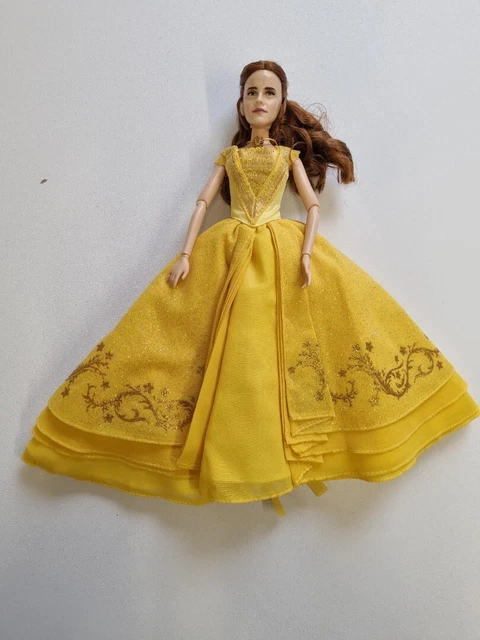 DISNEY PRINCESS EMMA Watson Belle from Beauty and the Beast 12" Doll CG ...