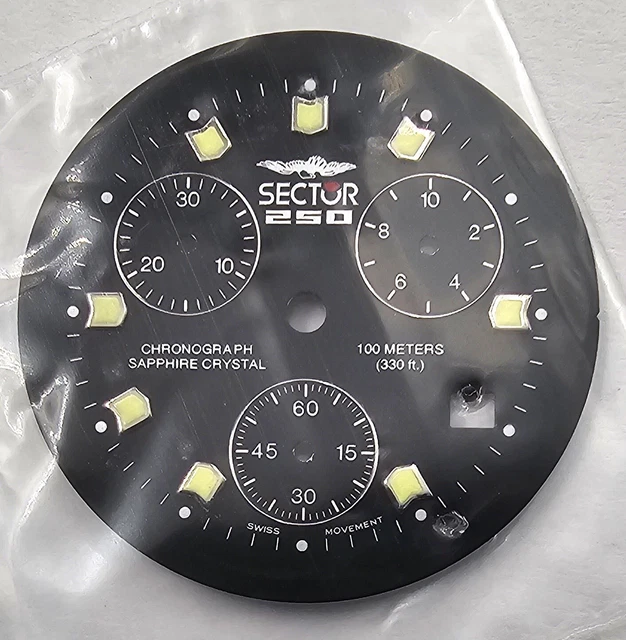 NOS SECTOR 250 Chronographe Sphère Sphere 5215326154 Cadran Montre ...