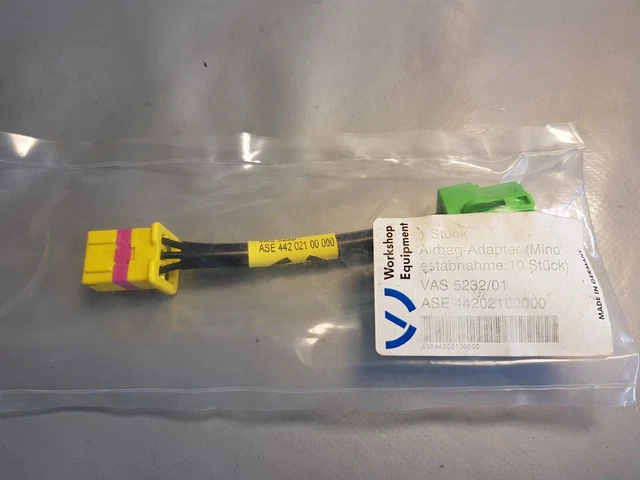 ORIGINAL VW AUDI Spezialwerkzeug Airbagadapter VAS 5232/1 (C12) EUR 9 ...