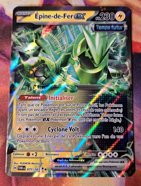 CARTE POKÉMON EPINE-DE-FER Ex 077/167 Mascarade Crépusculaire Ev06 Fr Neuve EUR 4,80 - PicClick FR