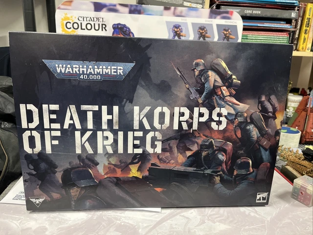 DEATH KORPS OF Krieg Army Box, Warhammer 40K £145.00 - PicClick UK