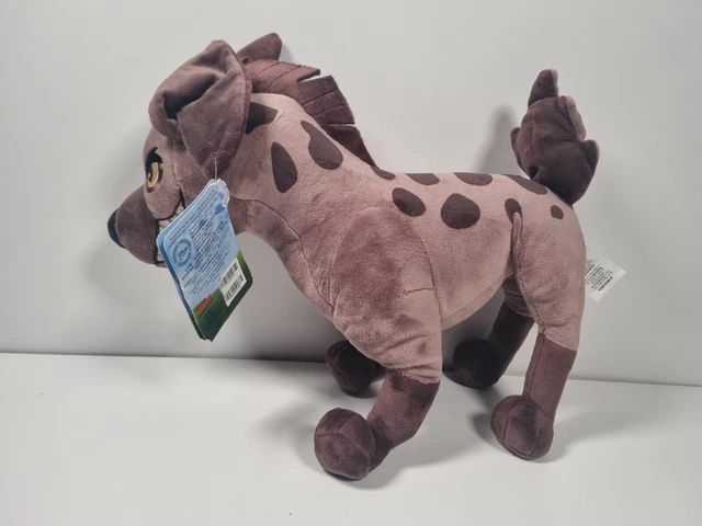 DISNEY STORE LION Guard King Janja Soft Toy Plush 15" Villain Hyena ...