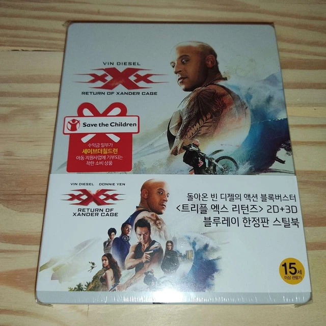 Xxx Return Of Xander Cage 3d Steelbook [blu Ray 3d 2d] Neuf Eur 14 90 Picclick Fr