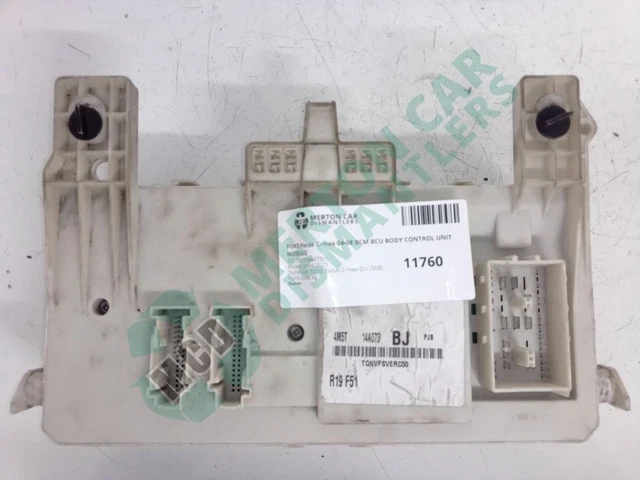 FORD FOCUS C-MAX BCM BCU BODY CONTROL UNIT MODULE 7M5T14A073bj £52.96 ...