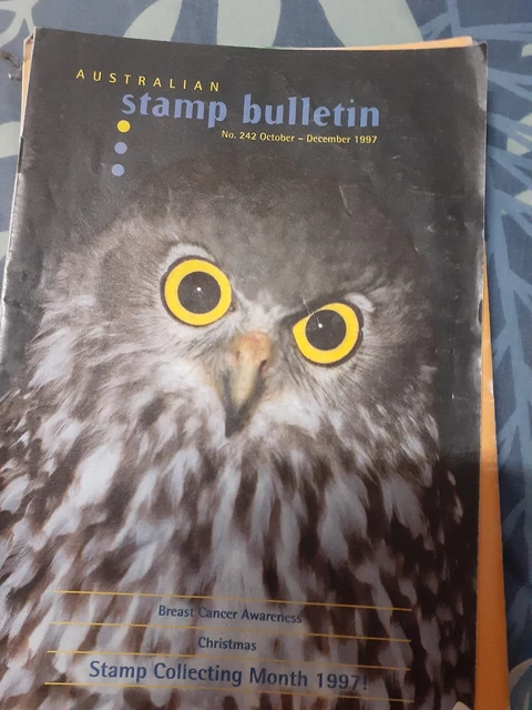 AUSTRALIAN STAMP BULLETIN No 242 oct dec 1997 EUR 2,45 - PicClick FR