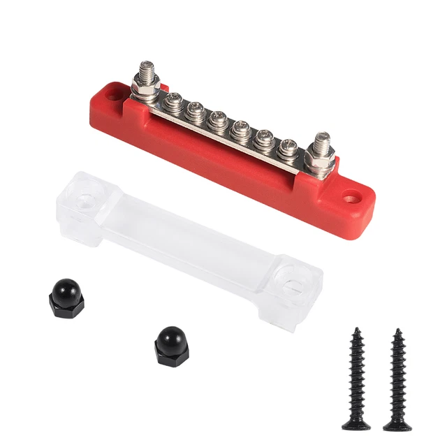 6 TERMINAL -ROW Bus Bar 150A BusBar Block with Cover, Ground E7I0 £19. ... 6 TERMINAL -ROW Bus Bar 150A BusBar Block with Cover, Ground E7I0 £19. ...