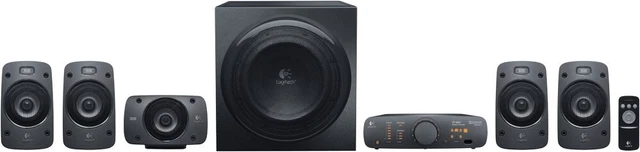 LOGITECH AV-LAUTSPRECHER (AKTIV) Z906 Surround Sound Speaker System EUR ...