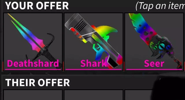 MM2 SET BUNDLE CHROMA SHARK CHROMA SEER CHROMA DEATHSHARD ROBLOX Cheap ...