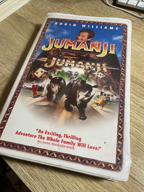 JUMANJI (VHS, 1996, Closed Captioned Clam Shell Case) £3.90 - PicClick UK