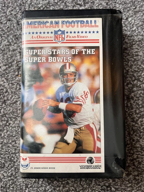 VINTAGE SUPER STARS Of The Super Bowls NFL Films Video 1988 VHS £21.47 ...