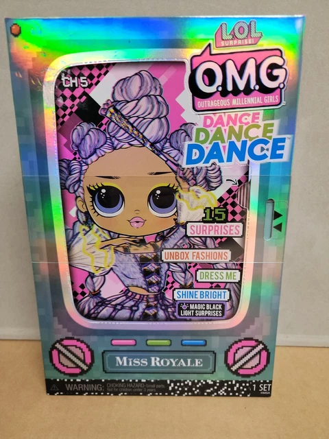 LOL SURPRISE OMG Dance Miss Royale Fashion Doll 15 Surprises Spring ...