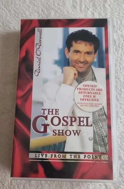 DANIEL O'DONNELL: THE Gospel Show VHS Video Tape £3.00 - PicClick UK