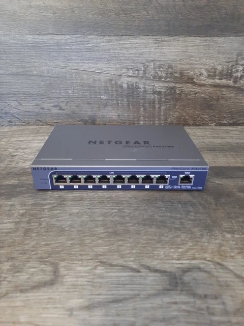 NETGEAR PROSAFE 8-PORT Gigabit VPN Business-class Firewall Model ...