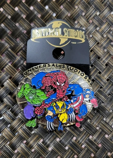 VINTAGE UNIVERSAL STUDIOS Theme Park Marvel Spiderman Hulk X-Men ...