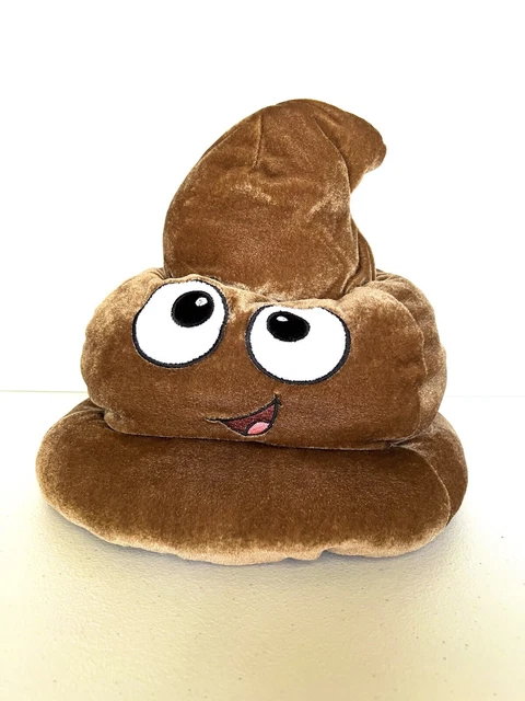 EMOJI POOP SWIRL Plush Emoticon Emoji Hat 12" EUR 6,71 - PicClick FR