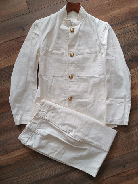 WW2 CANADIAN RCN Officers White Tunic And Trousers $120.00 - PicClick CA