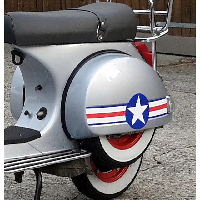 VESPA PX 125 150 200 LML STAR stickers Kit Adesivi Fregi MOD AUFKLEBER ...