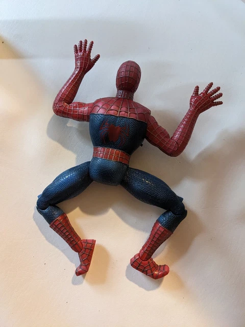 MARVEL 2002 SPIDERMAN Película Cpii Figura de Acción Batería Tobey ...