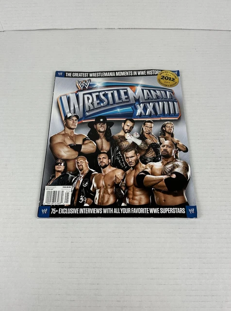 OFFICIAL WWE MAGAZINE Wrestling: April 2012 ( Wrestle Mania XXVIII ...