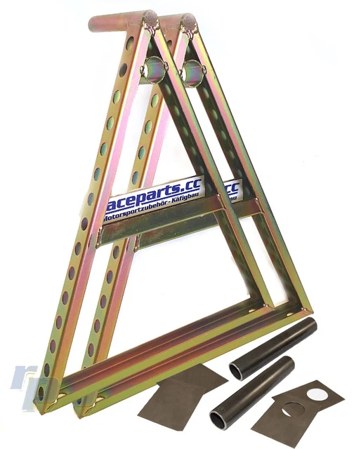 RACEPARTS.CC® RALLYE-SERVICEBÖCKE INKL. Einschweißset, Unterstellbock ...
