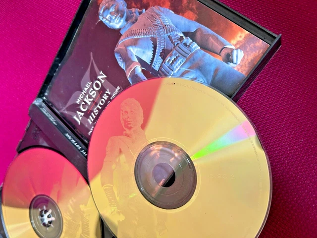 MICHAEL JACKSON HISTORY Past Present and Future Book CD box set EUR 21 ...