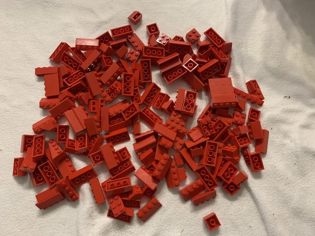 LOT DE PIECES Pentes Rouges Pour Toit Maison Lego EUR 5,50 - PicClick FR