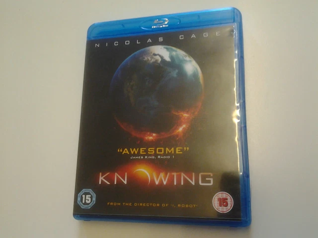 KNOWING BLU-RAY NICOLAS Cage Alex Proyas EUR 3,49 - PicClick IT