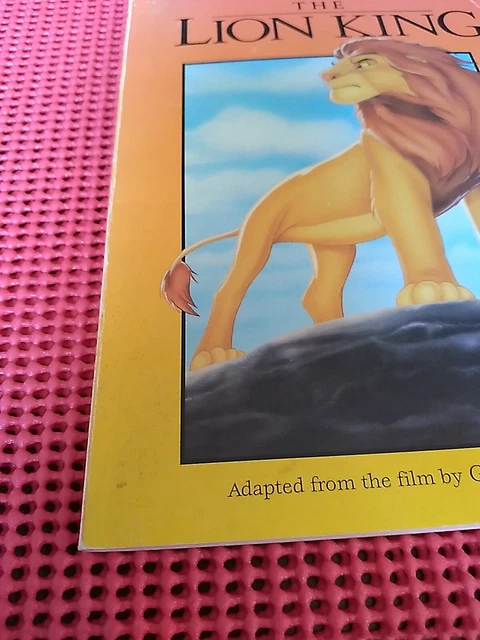 DISNEY'S THE LION King by Ingoglia, Gina Paperback Movie Novelization ...