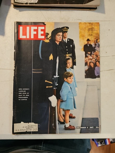 VINTAGE LIFE MAGAZINE DECEMBER 6, 1963 JFK Funeral Issue £6.39 ...