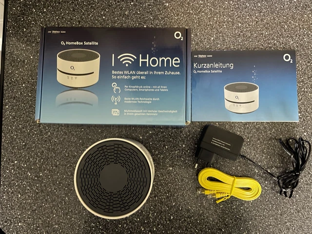 O2 HOMEBOX SATELLITE Repeater Access Point WLAN 5GHz 2.4GHz EUR 14,00 ...