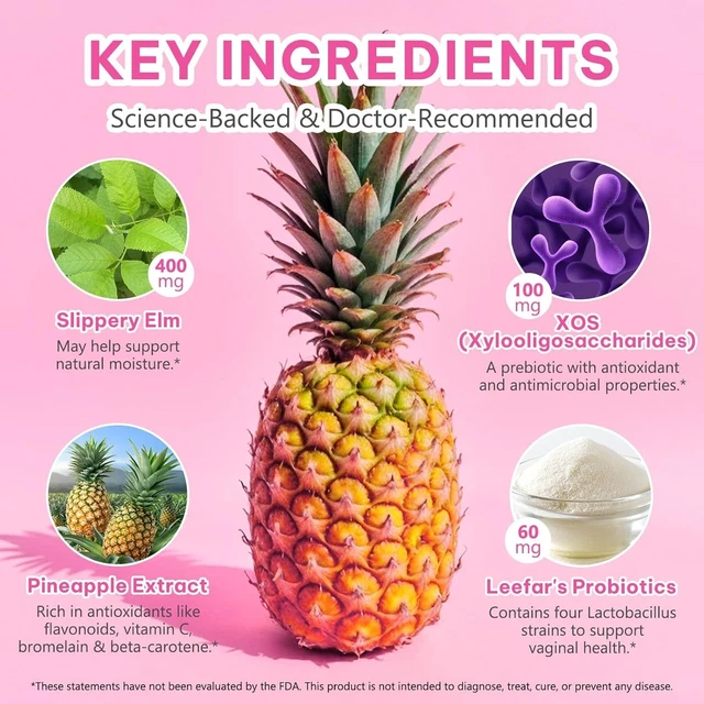 VAGINAL PROBIOTICS FOR Women, Feminine Balance Gummies for Women ...