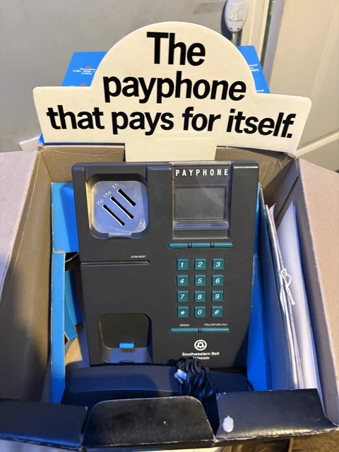 SOUTHWESTERN BELL TELECOM Pay Phone Bell Telephone PP2150 £63.10 ...