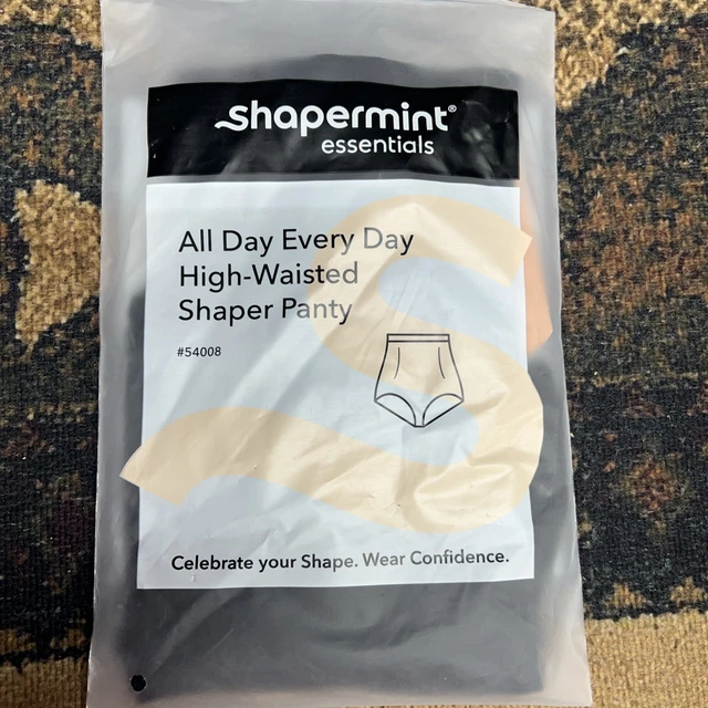 SHAPERMINT ALL DAY Every Day High-Waisted Shaper Panty Black XL/XXL £17 ...
