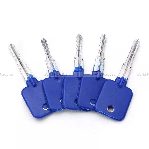 LOCKPICKING 5 TRY-OUT key cross lock pick tools locksmith unlocking ...