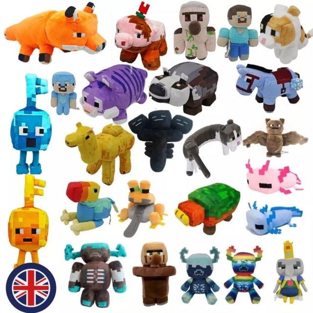 MINECRAFT STUFFED ANIMAL Soft Video Game Plush Toys Doll £9.98 ...