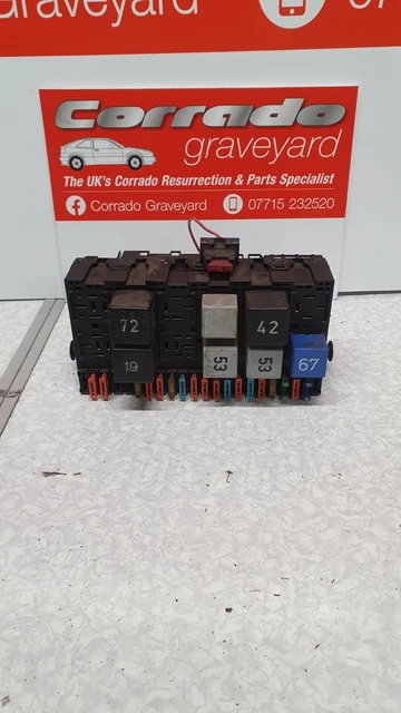 VW CORRADO MK2 Golf Gti Fuse Box Ce2 Fusebox 16V G60 Vr6 EUR 36,17 ...