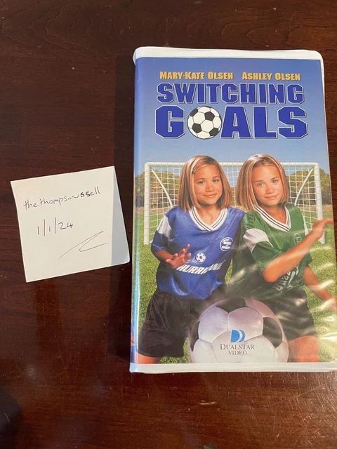 SWITCHING GOALS VHS Mary Kate And Ashley Olsen 1999 Comedy Clamshell ...