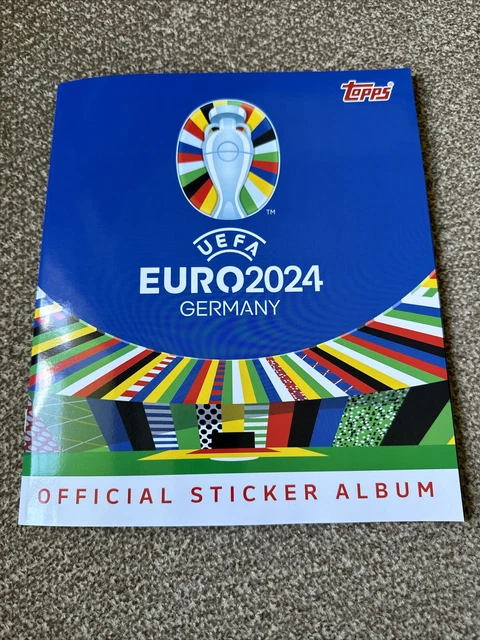 TOPPS UEFA EURO 2024 Germany Official Sticker Album £5.99 - PicClick UK