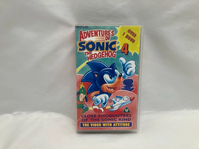 ADVENTURES OF SONIC The Hedgehog 4 - VHS Video £10.00 - PicClick UK